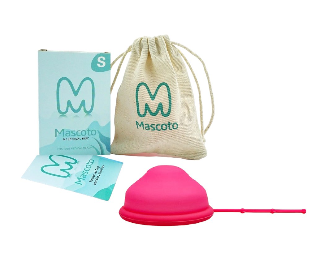 Reusable Menstrual Disc with Silicone String from Medical-Grade ...